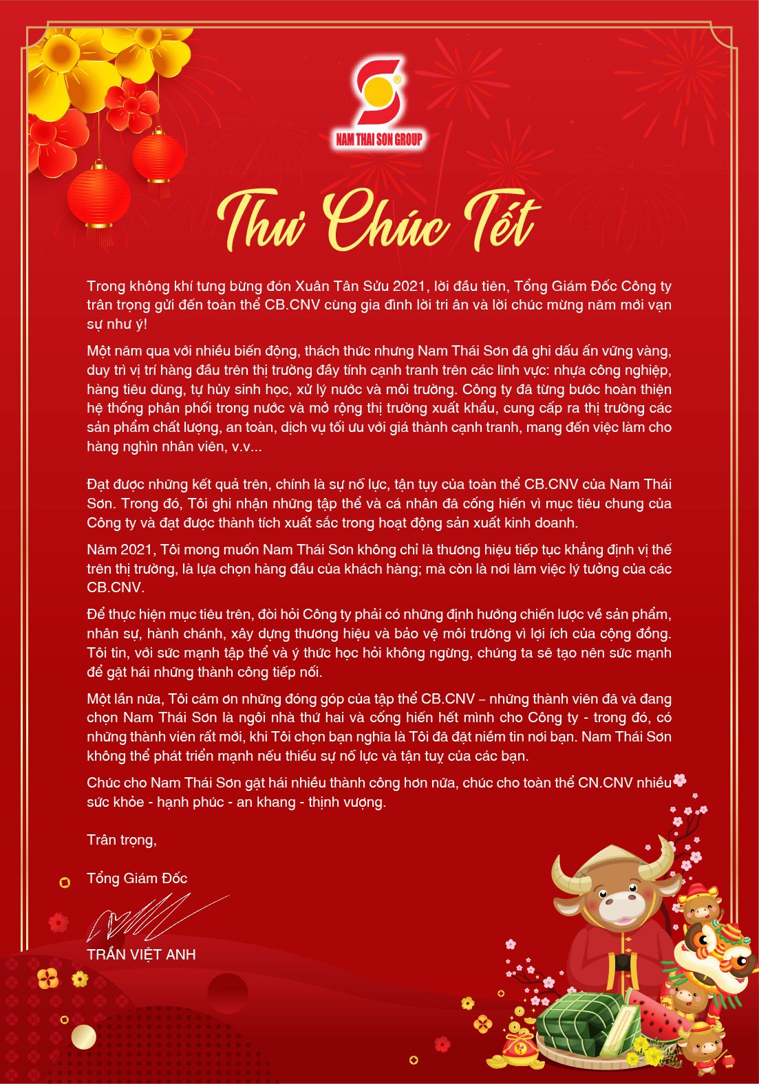 Thu chuc Tet Tan Suu 2021 – Nam Thai Son